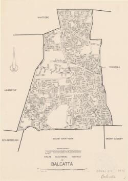 State electoral district of Balcatta, Western Australia [cartographic ...