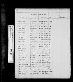 New South Wales. General Muster