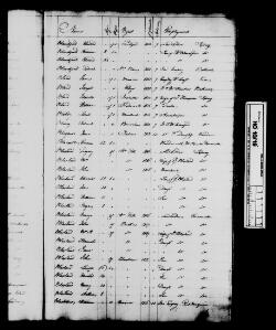 New South Wales. General Muster: A-L