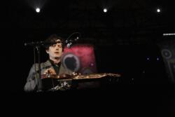 Mark Hart, band member of Crowded House performing at Homebake, The ...