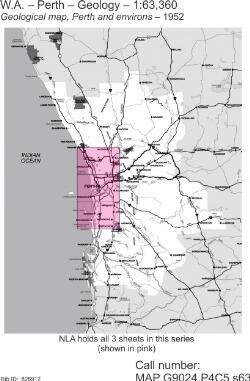 Geological map, Perth and environs [cartographic material]
