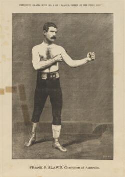 Frank P. Slavin, champion of Australia [picture]