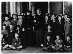[Mrs Thomas Barnardo with the Duke of York, President of Barnardo's ...