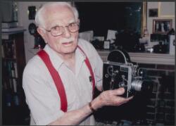 Portrait of Peter Bassett-Smith, cameraman [picture]