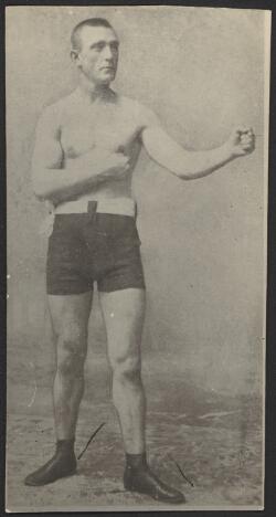 Portrait of boxer Charlie Dunn [picture].