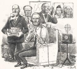 [When he was Prime Minister after the death of Harold Holt, John McEwen asked Sir Charles Spry ...