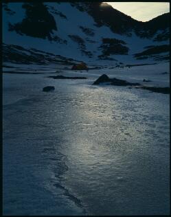 Rodway Range in snow, Mount Field National Park, Tasmania, 1994 ...