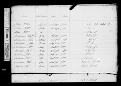 Alphabetical list of convicts with particulars