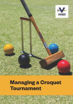 Managing a croquet tournament