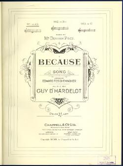 Because [music] : song