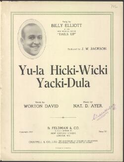 Yu-la hicki-wicki yacki-dula [music]