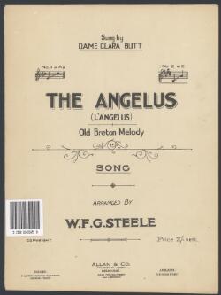 The Angelus [music] = L'Angelus : old Breton melody : song