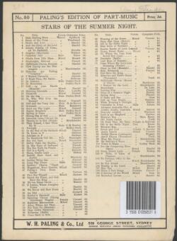 Stars of the summer night [music]