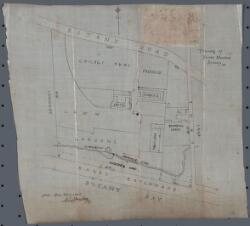 Tracing of Banks Meadows Botany [cartographic material]
