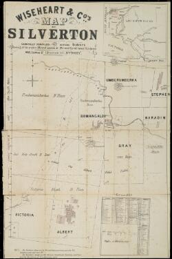 Wiseheart & Co's map of Silverton, carefully compiled from actual ...