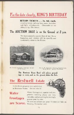 The Restwell Estate, Woy Woy : Rickard's auction on his birthday Monday ...