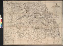 Outline run map showing tick quarantine boundaries and inspection fence ...