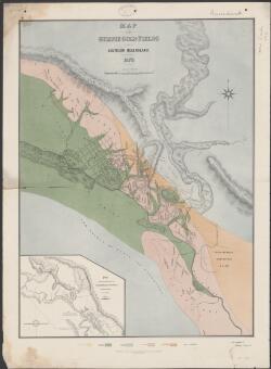 Map of the Gympie gold fields, Southern Queensland [cartographic material]