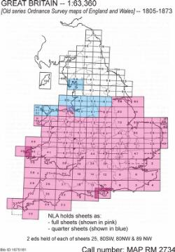 [Old series Ordnance Survey maps of England and Wales] [cartographic ...