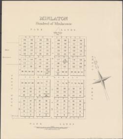 Minlaton [cartographic material] : Hundred of Minlacowie.