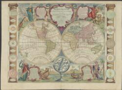 Mappe-monde, carte universelle de la terre [cartographic material]