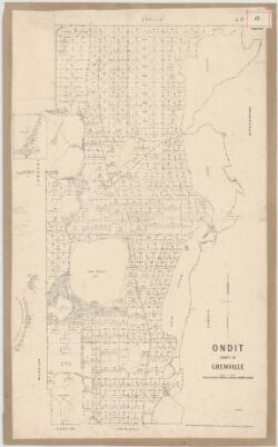 Ondit, County of Grenville [cartographic material].