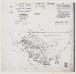 Map of the town of Tuena and suburban lands [cartographic material ...