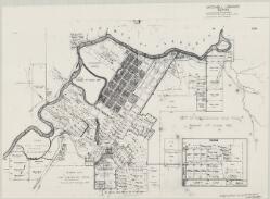 [Map of the towns of North & South Gundagai and adjoining lands ...