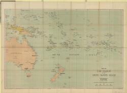 Map of the Islands of the South Pacific Ocean [cartographic material]