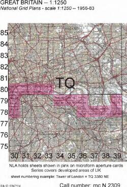 [Ordnance Survey national grid plans, scale 1:1,250] : [London]