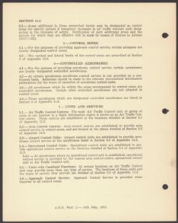 Air Navigation Orders Part 11 Air Traffic Control Services
