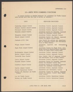 Air Navigation Orders Part 11 Air Traffic Control Services