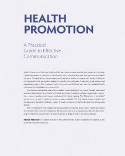 Health Promotion : A Practical Guide to Effective Communication