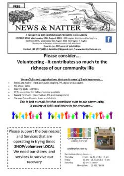 News & natter : a project of the Derrinallum Progress Association.