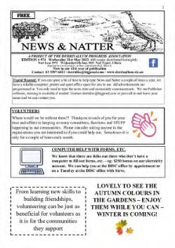 News & natter : a project of the Derrinallum Progress Association.