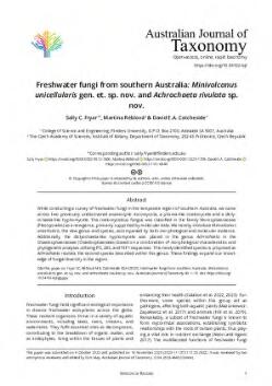 Australian journal of taxonomy.