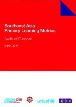 Southeast Asia Primary Learning Metrics : Audit of curricula