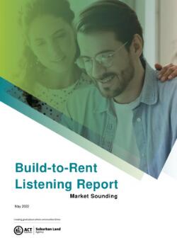 Build-to-rent listening report : market sounding.