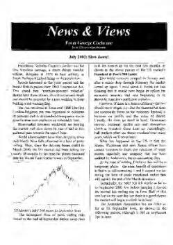 News & views from George Cochrane.