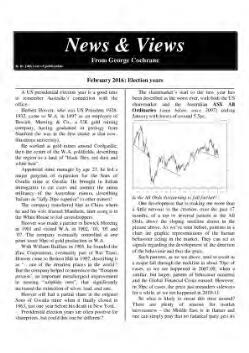 News & views from George Cochrane.