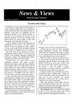 News & views from George Cochrane.