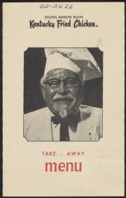 [Food industry - fast food trade : trade catalogues ephemera collected ...