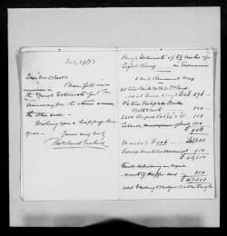 Miscellaneous letters and documents