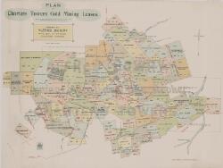 Plan of Charters Towers gold mining leases