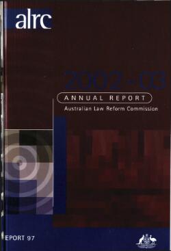 2002/2002, ALRC no. 97, PP no. 355 of 2003